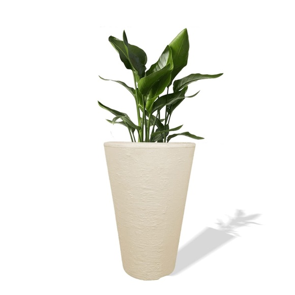 Accents | 12 Inch 18 Tall Conic Round Planter | Poshmark